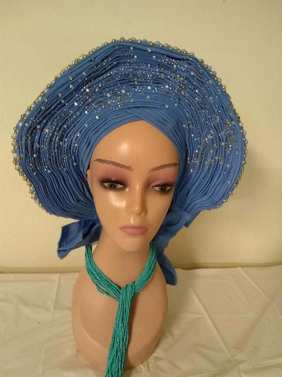 AUTO GELE HEADTIE READYMADE ASO OKE – Ladybee