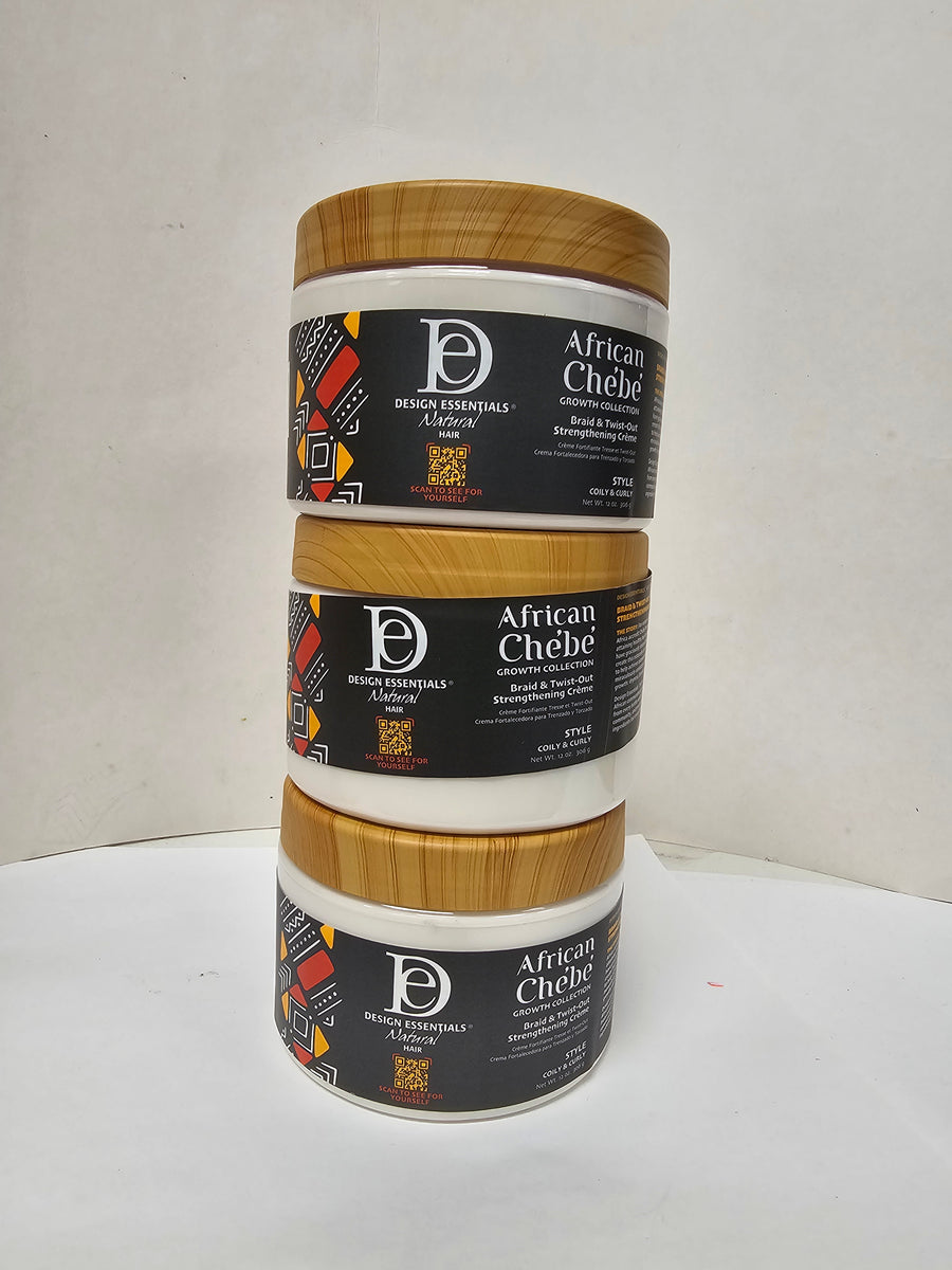 Design Essentia braid &twist out African Chebe Growth Collection – Ladybee