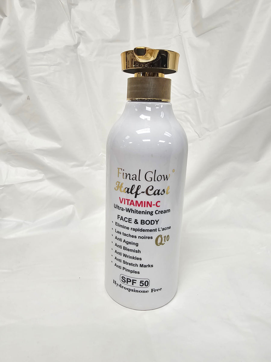 Final Glow Half Cast Vitamin C SPF 500ml – Ladybee