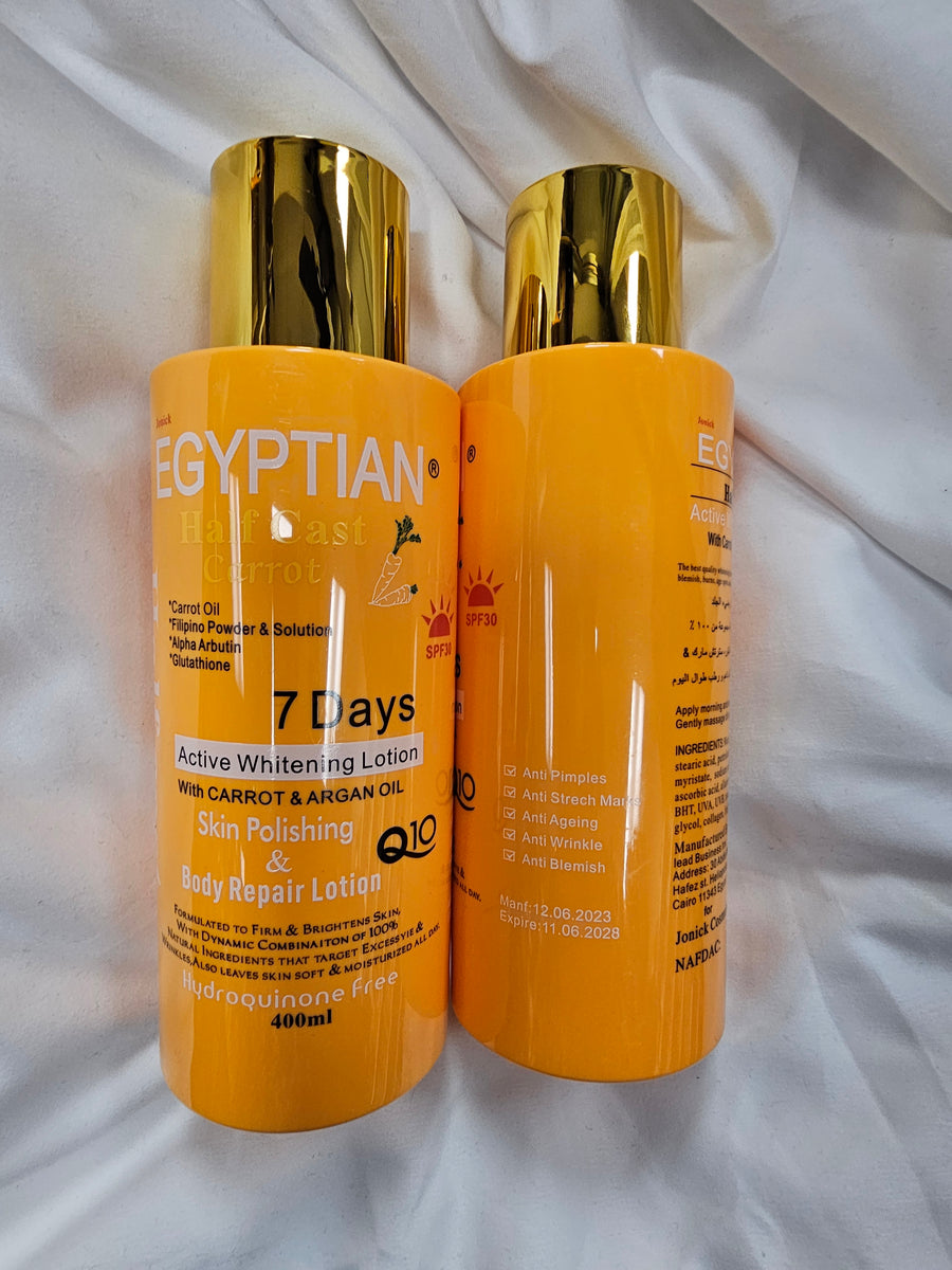 Egyptian Half Cast Body Milk 400ml – Ladybee