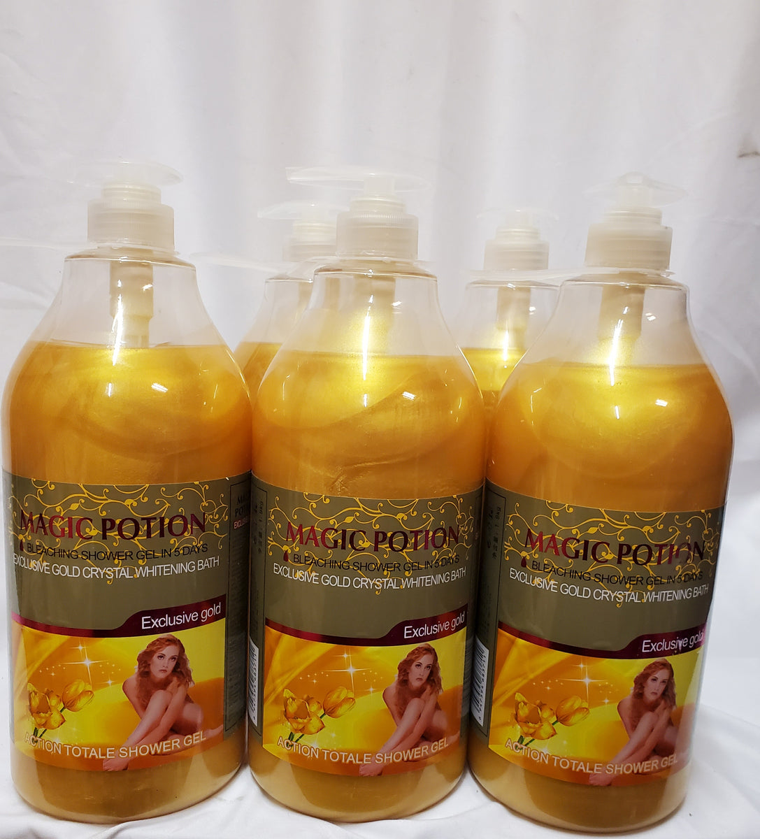 MAGIC POTION SHOWER GEL gold 2000ml – Ladybee