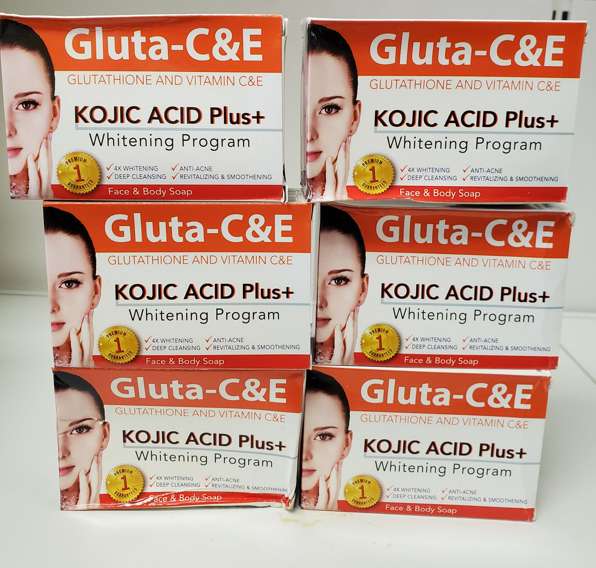 12 PACK GLUTA C& E SOAP – Ladybee
