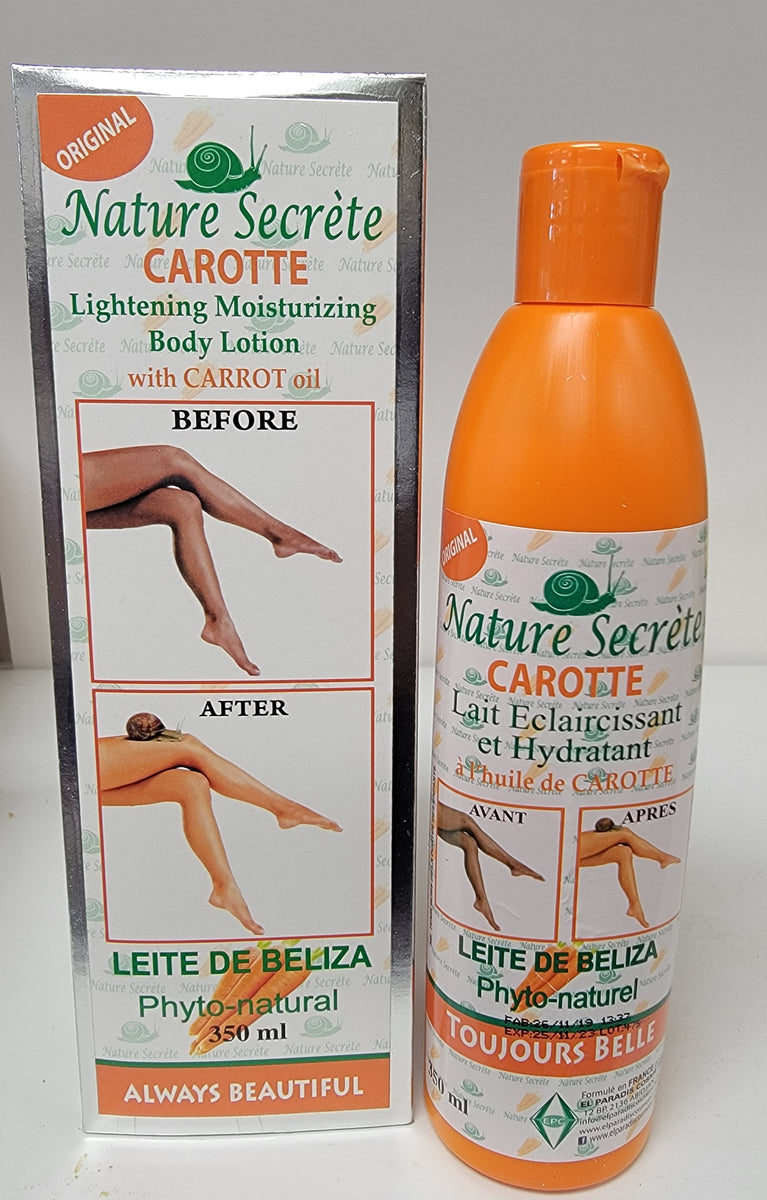 Nature Secrete Carrot Lightening Body Lotion 350ml – Ladybee