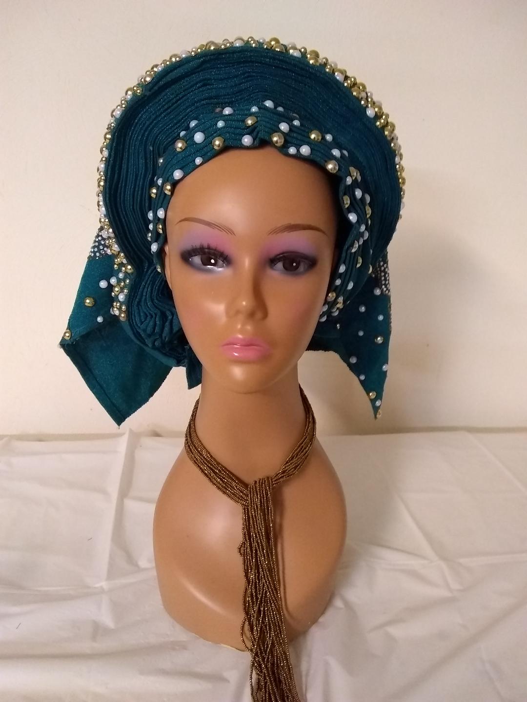 AUTO GELE HEADTIE READYMADE ASO OKE – Ladybee