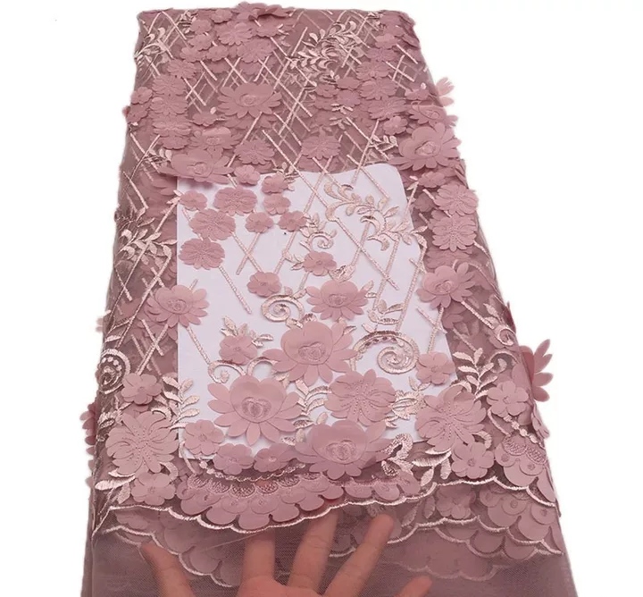 Unique 3D African Fabric Lace for wedding – Ladybee
